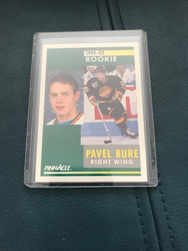 Mint 91-92 Pinnacle #315 Pavel Bure Rookie Card - Vancouver Canucks | eBay