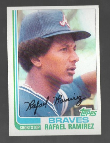 1982 Topps Rafael Ramirez Atlanta Braves #536 Excellent | eBay