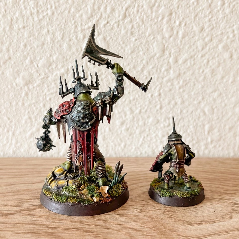 Warhammer Orruk Warclans - Painted Kruleboyz Army - BoxedUp (5300) | eBay