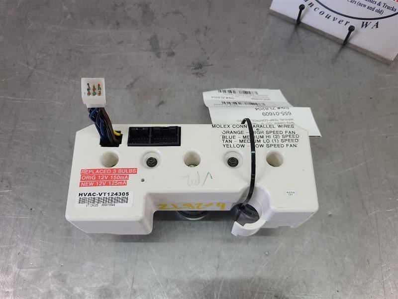 2003-06 Chevy SSR Manual Temperature Climate Control Panel Unit, Tested ...