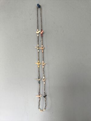 Native Fetish shell bird necklace | eBay