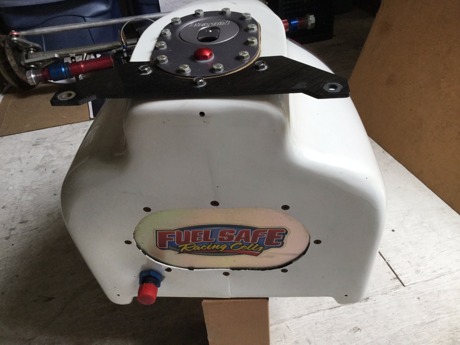 Tail Tank with Bladder #9 Dave Darland 2008 BEAST Toyota Dirt Midget | eBay