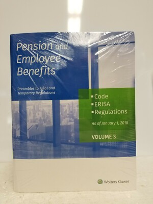 Pension and Employee Benefits - Volume 3 - Code, ERISA & Regulations ...