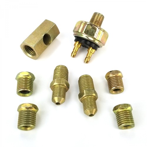 Universal Hydraulic Inline Fluid Pressure Brake Light Switch Kit GM ...