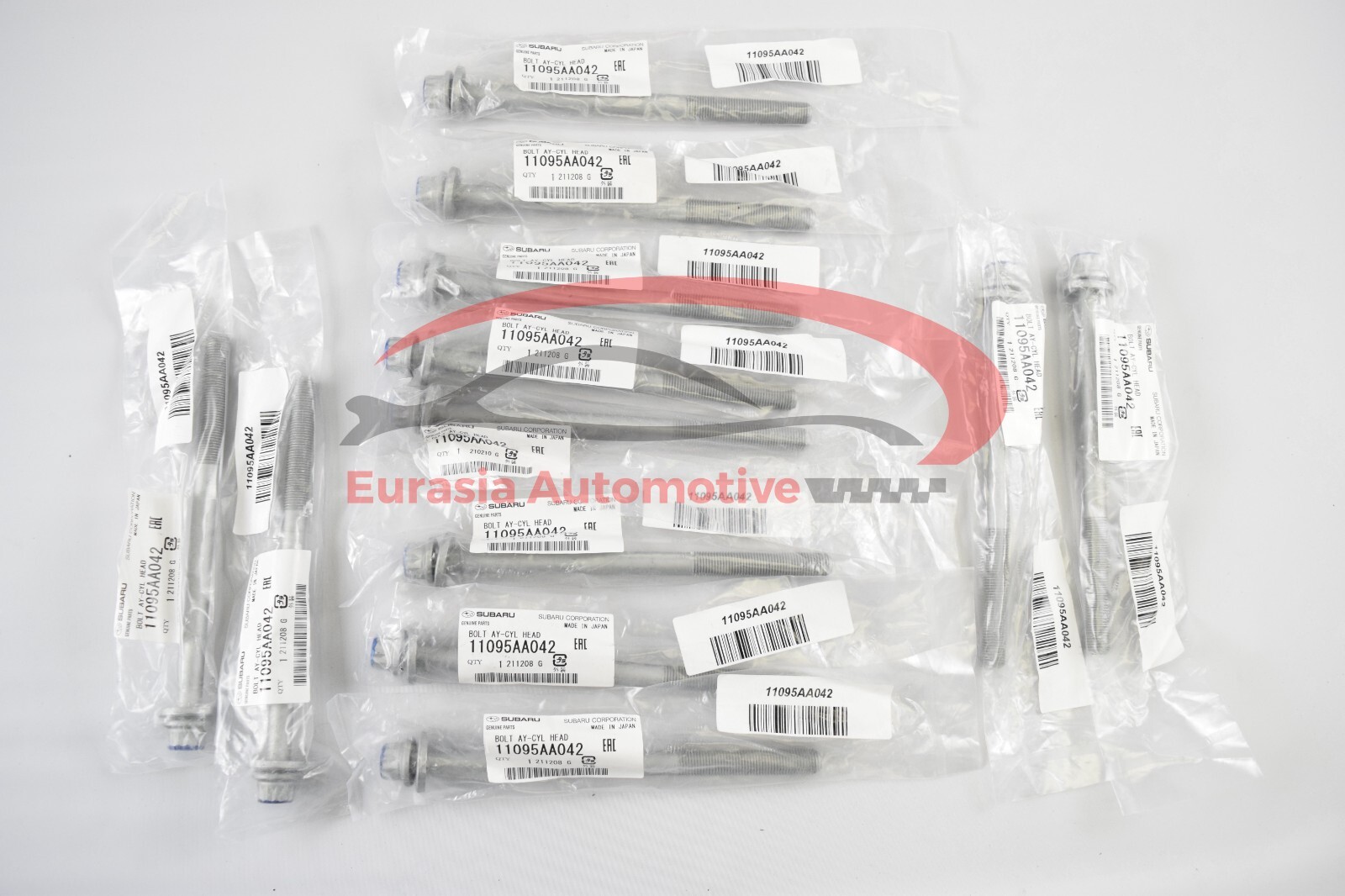 Genuine Subaru Turbo Head Bolts Kit Set of 12 WRX STI Forester XT ...