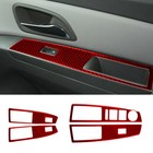 29pcs Red Carbon Fiber Full Interior Sticker Trim Set For Chevrolet ...