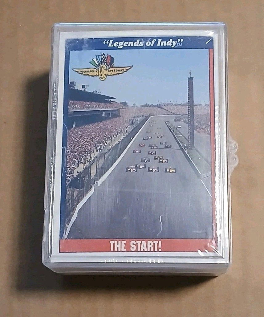 1991 Legends Of Indy 500 Racing Race Card Complete Set In Box ...