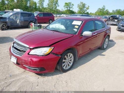 2014 Chrysler 200 Rear Right Door Interior Trim Panel RED 6562507 for ...