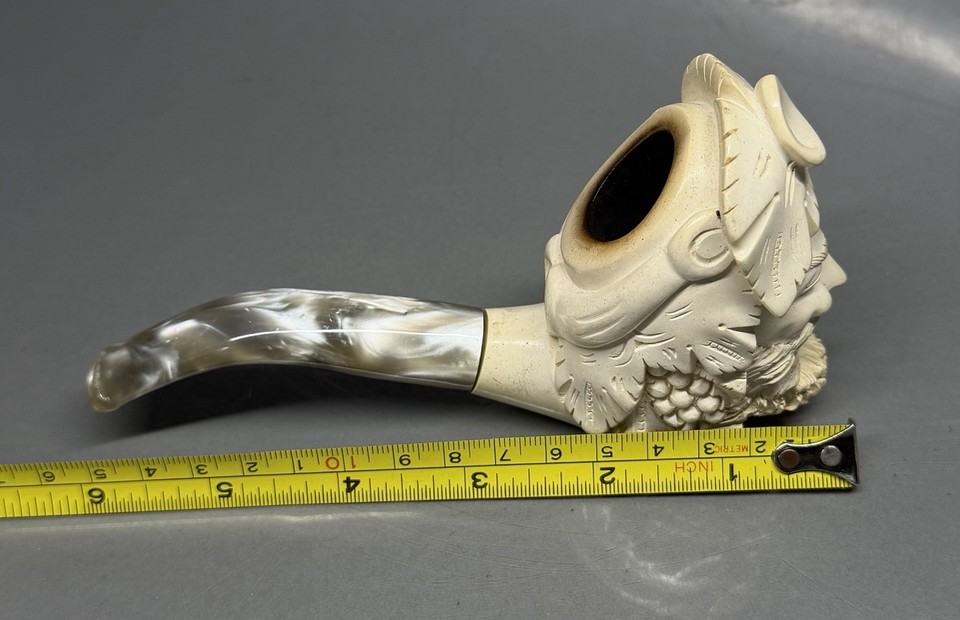 Vintage CAO Handcrafted Meerschaum Smoking Tobacco Pipe - Bekler With ...