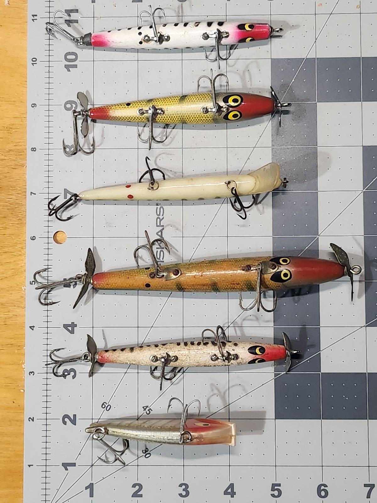 Vintage, Lot Of 5, Smithwick Lures, Devil's Horse, Water Gater, F-300 ...