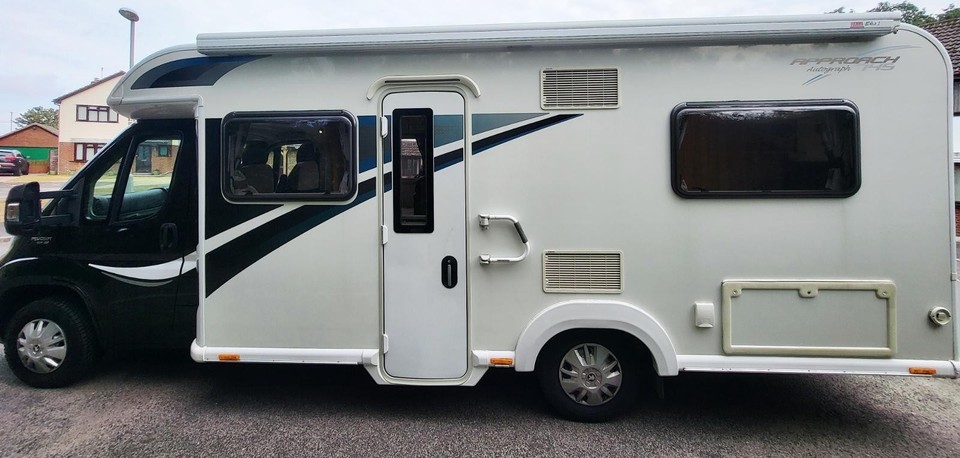 Bailey Autograph approach 745, 2015, 1 owner, 4 berth, 4 belts, 22k ...