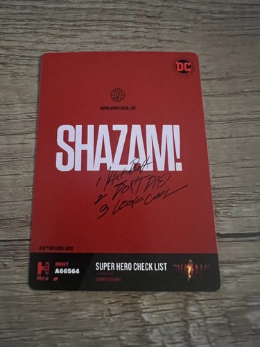 2023 DC Comics Collectors Cards Shazam! Superhero checklist (P7) | eBay