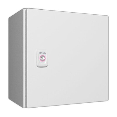 Rittal AX 1033.000 Wall-Mounted AX Basic Enclosure AX, Carbon Steel ...