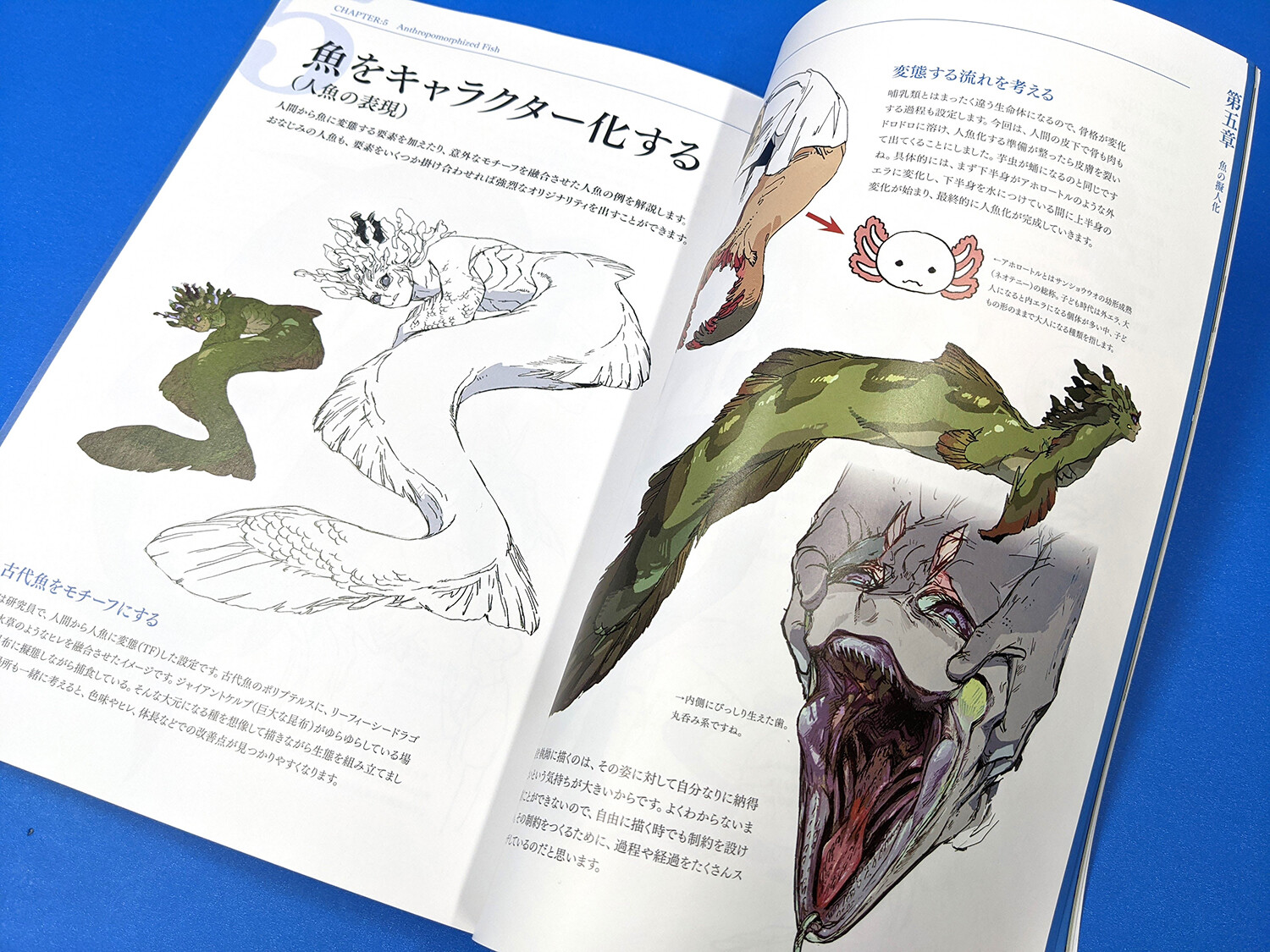 How to Draw Design Anthropomorphic Characters Monster Art Book Anime ...