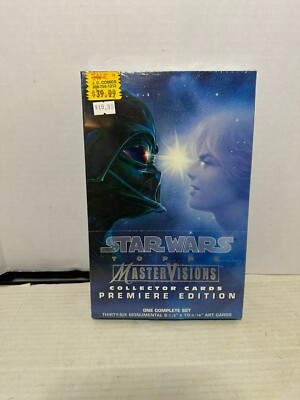 1995 Topps STAR WARS Master Visions Collector Art Cards Premiere ...