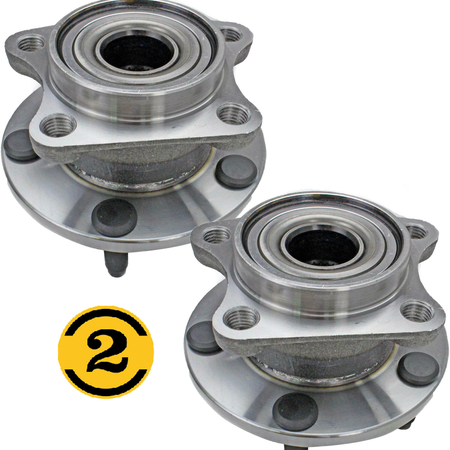 For 2007 2008 - 2010 Ford Edge Lincoln MKX AWD 2PCS Rear Wheel Bearing ...