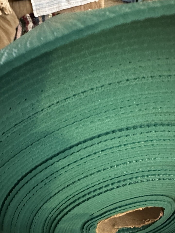 Green Yoga Mat/Extra Long Length 84” Long /24 Inches Wide Sticky Mat | eBay