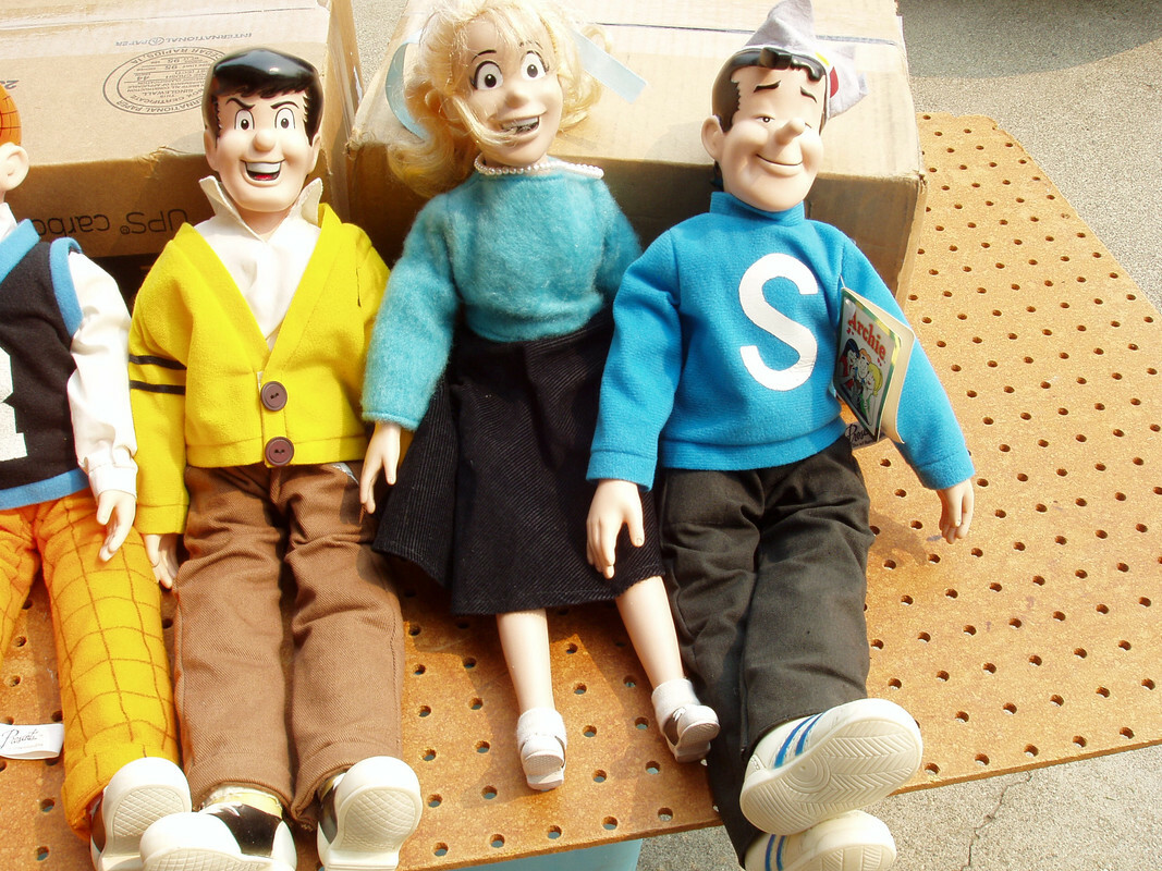 1987 PRESENTS ARCHIE COMICS DOLLS PLUSH COMPLETE SET OF 5 RARE JUGHEAD ...