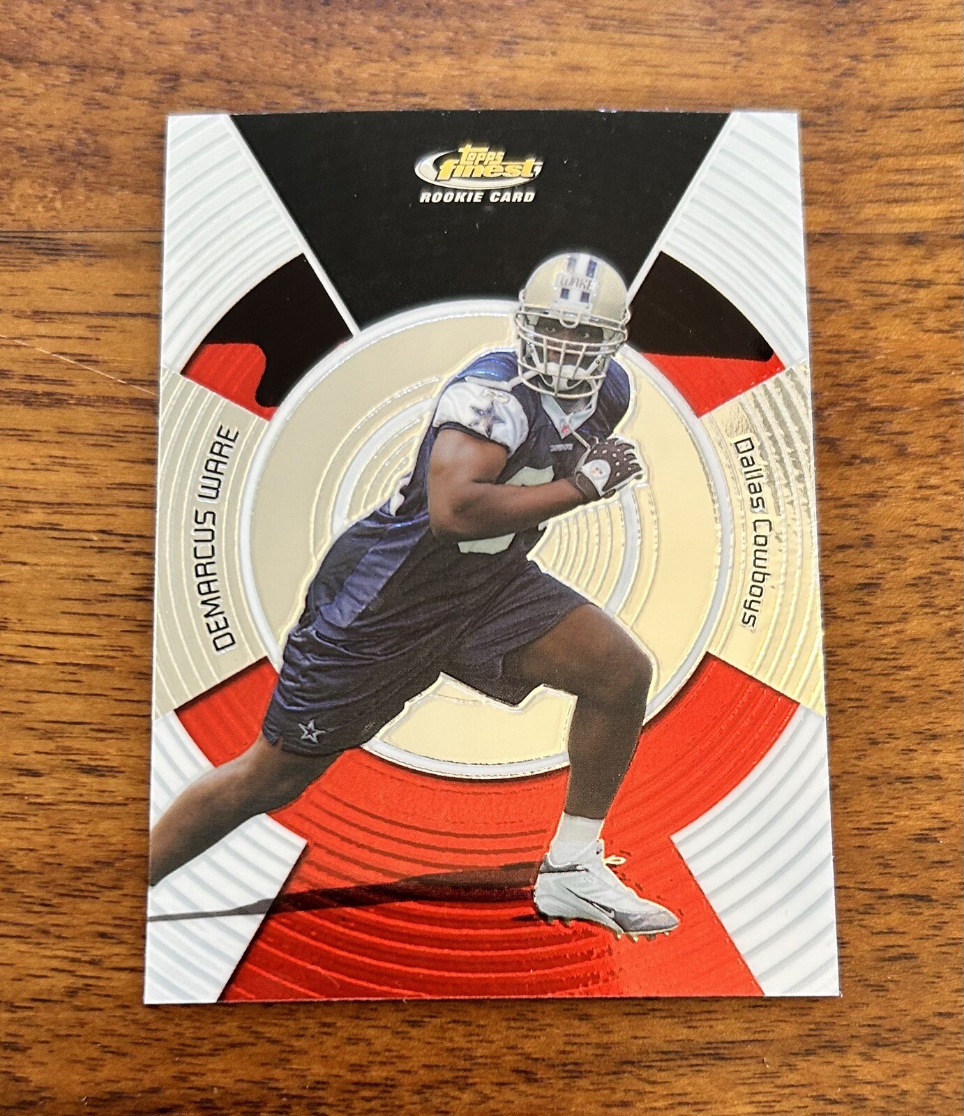2005 Topps Finest Demarcus Ware Rookie Card Dallas Cowboys RC | eBay