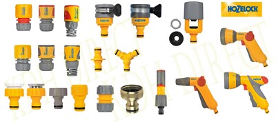 HOZELOCK QUICK CONNECT EASY TO USE GARDEN HOSE CONNECTOR VARIOUS TYPES ...