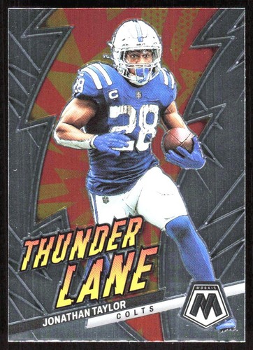 2023 1666A Panini Mosaic Thunder Lane Jonathan Taylor Indianapolis ...