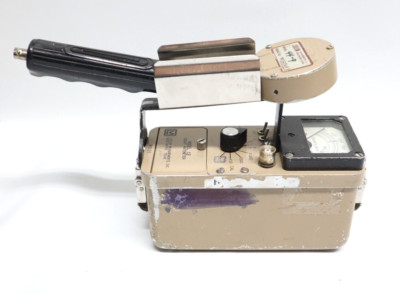 LUDLUM Model 12 Geiger Counter Survey Meter W/ Ludlum 44-9 Pancake GM ...