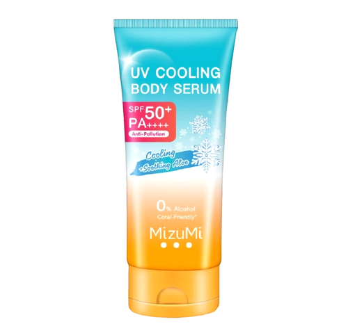 MizuMi Body Serum Hybrid Sunscreen UV Cooling + Soothing Aloe SPF15 PA ...