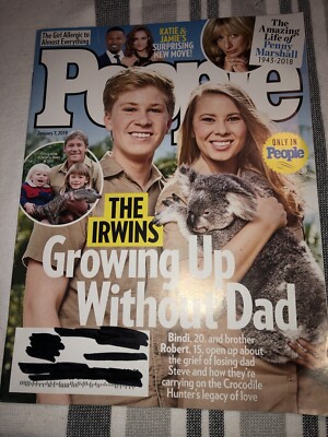 People Magazine ,THE IRWINS Growing Up Without Dad STEVE IRWIN, ONLY IN ...