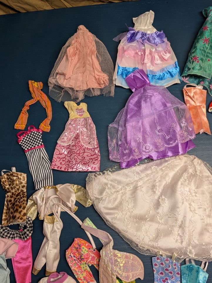 Large Lot 82 Labeled & Homemade Barbie & Ken Size Clothes Vtg To Now ...