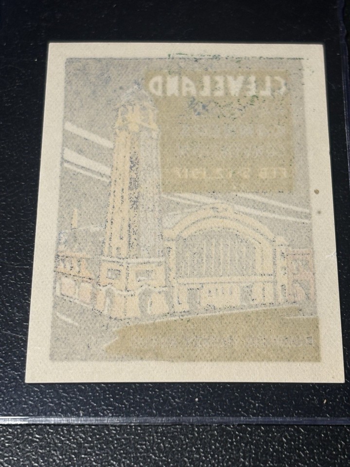 Vintage 1917 CLEVELAND NATIONAL CANNERS CONVENTION Advertising Poster ...