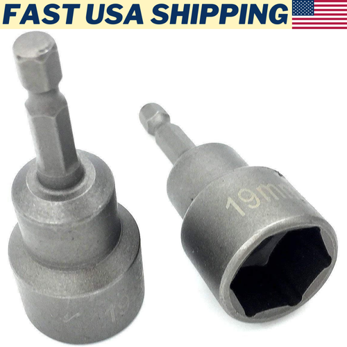 2pcs Leveling Scissor RV Jacks Socket Drill Adapter: 1/4"Quick Connect ...