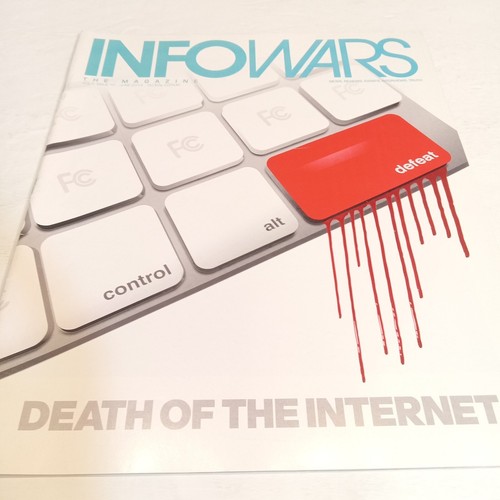 🔥Infowars The Magazine June 2014 Vol 2 #10 DEATHTONET Alex Jones Global ...