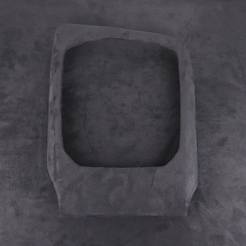 Black Suede Gear Shift Console Frame Panel Cover Fits 21-23 G22 G82 ...