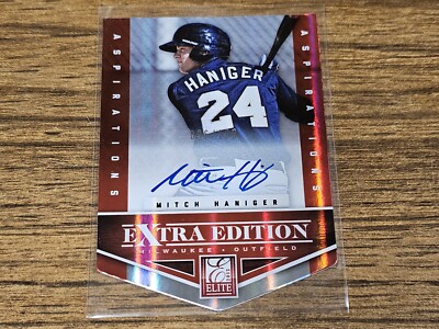 2012 Donruss Elite Extra Edition Mitch Haniger RC AUTO SP #/100 Nmmt | eBay