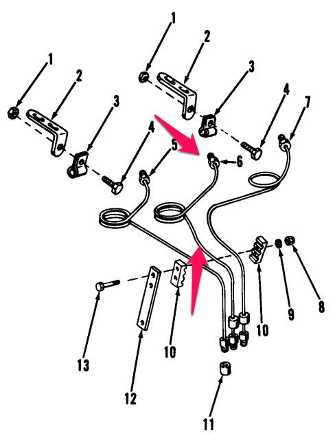 M35A2 MULTI-FUEL TUBE ASSEMBLY PN 10889796 | eBay
