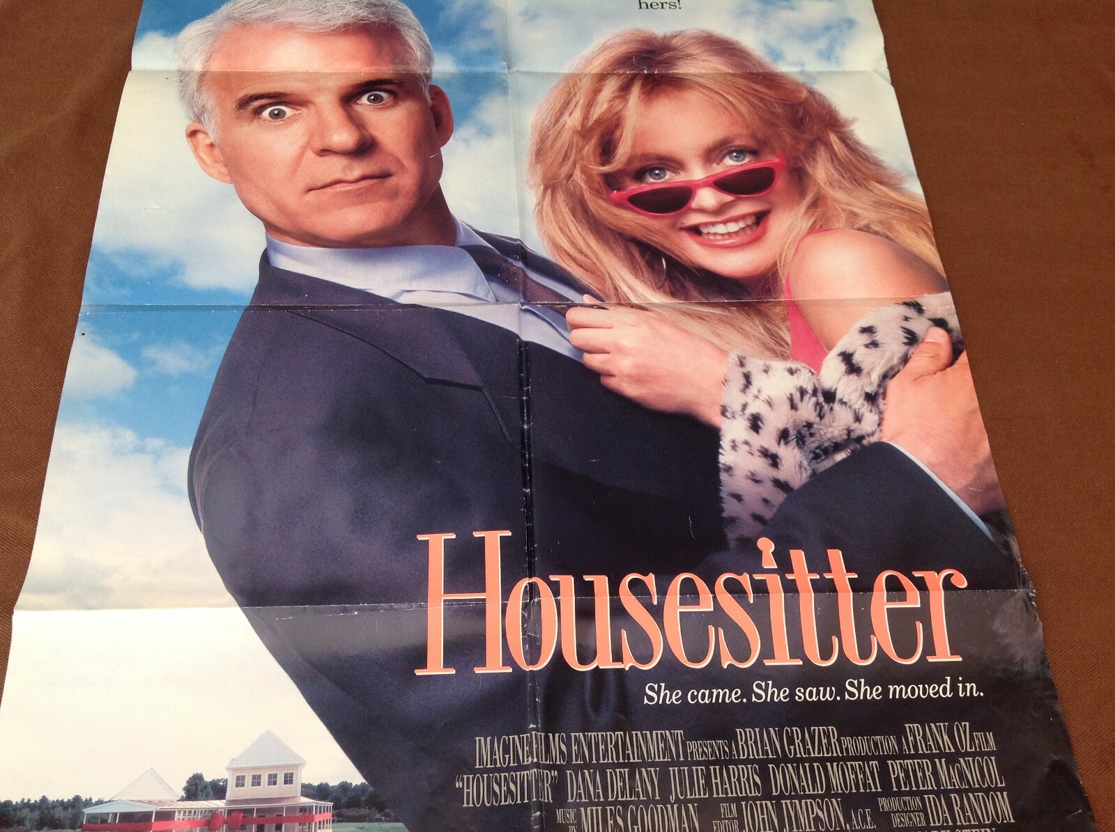1992 Housesitter Original Movie House Full Sheet Poster | eBay