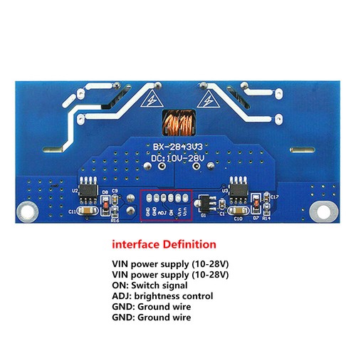 PC LCD MONITOR Inverter Board 4lamp 10-24inch 10V-28V Universal Wide ...