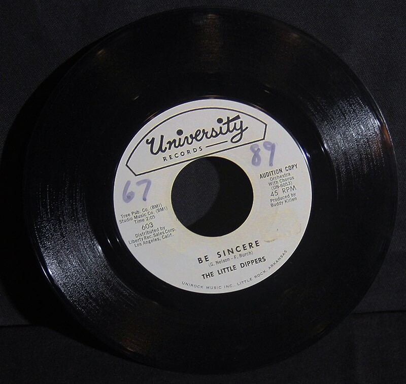 Little Dippers-Tonight-Be Sincere-University 603-Vintage 1960 White ...