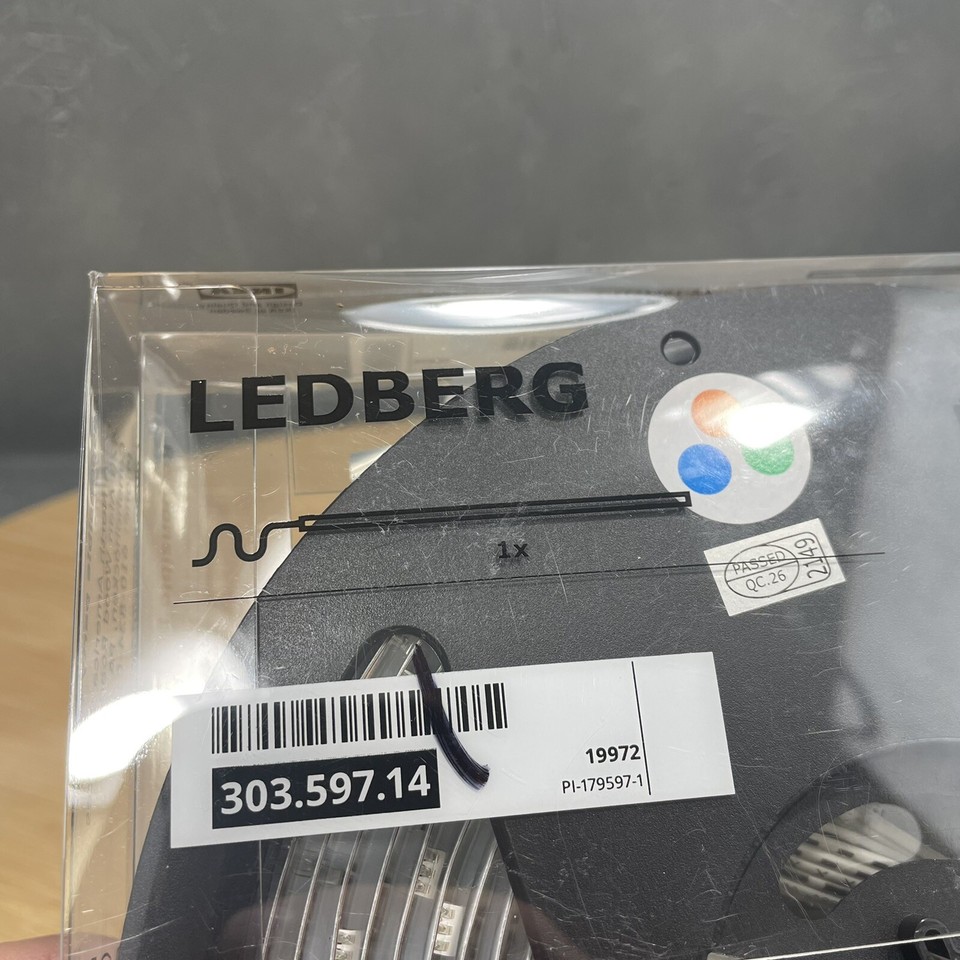 IKEA LEDBERG 19972 LED Strip Lights 5 Metres SE-343 81 ALMHULT303.5 ...