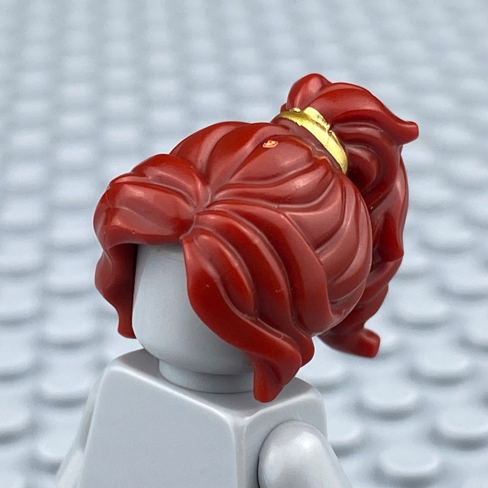 LEGO Minifigure Hair Pieces – Short, Long, Curly, Spiky, and More ...