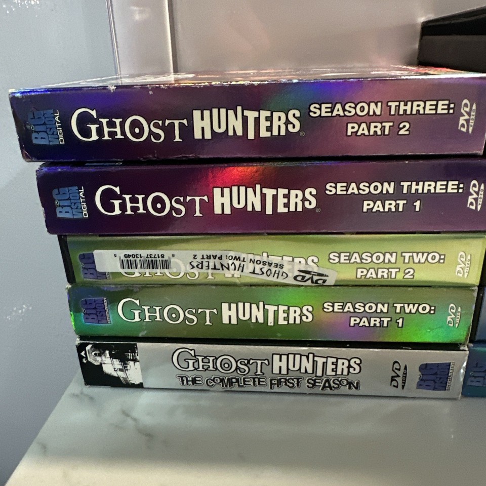 Rare Ghost Hunters Seasons 1-6 syfy 1 2 3,4,5 &6 Dvd Sets good | eBay UK