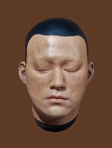 Life size bust Bruce Lee Life face cast Death mask.....Rare | eBay UK