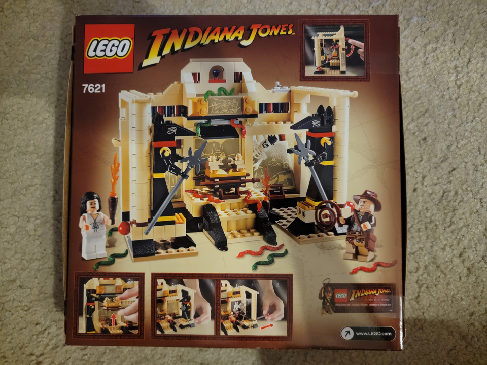 LEGO 7621 Indiana Jones: Indiana Jones and the Lost Tomb New/Sealed ...