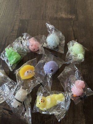 Mochi Squishy Fidget Toys 10 Pieces for Stress Relief Anxiety | eBay