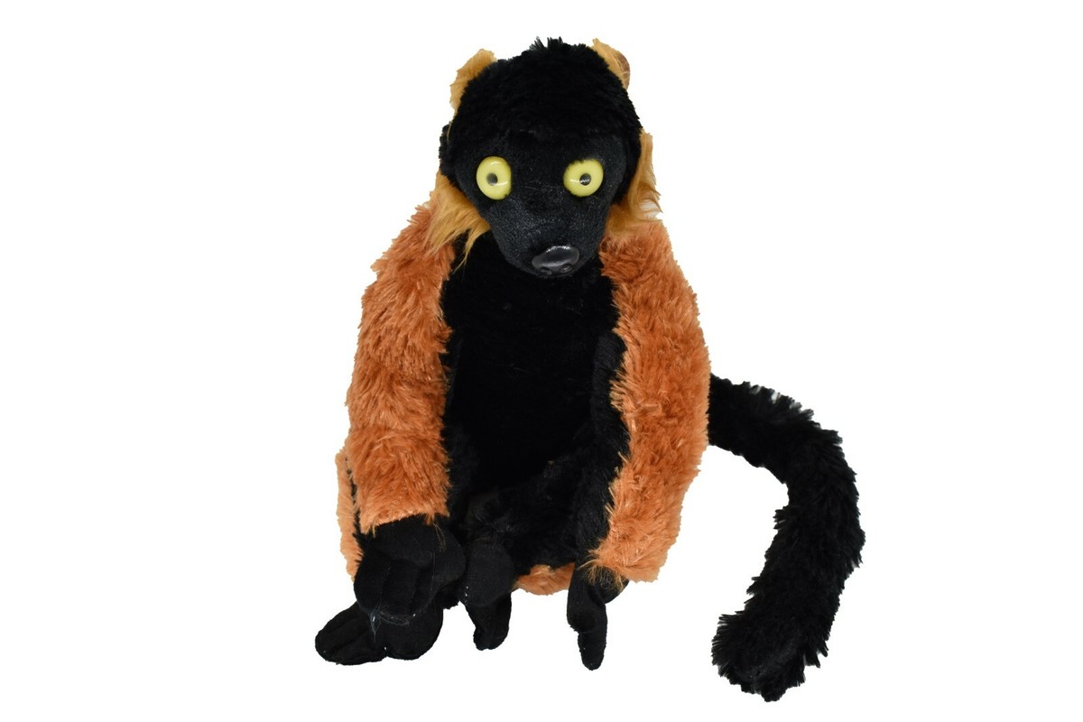 Red Ruffed Lemur Stuffed Animal