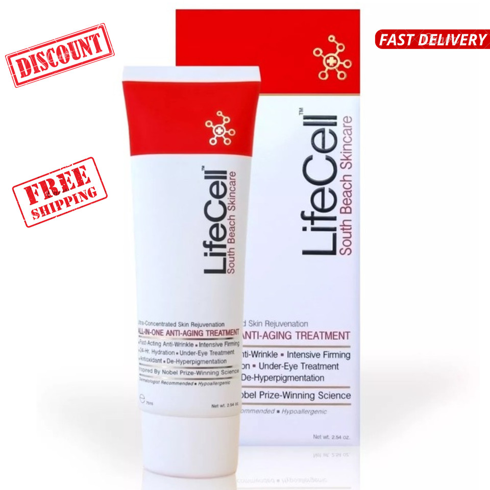 LifeCell Anti-Aging Cream Skincare 2.54oz New in Box | eBay