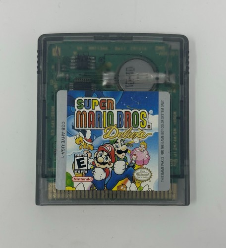 Super Mario Bros. Deluxe (Nintendo Game Boy Color, 1998) - Cartridge ...