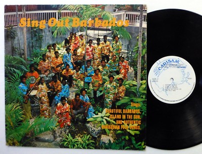 SING OUT BARBADOS Barbadian Folk Songs LP calypso 1978 reggae #1676 | eBay