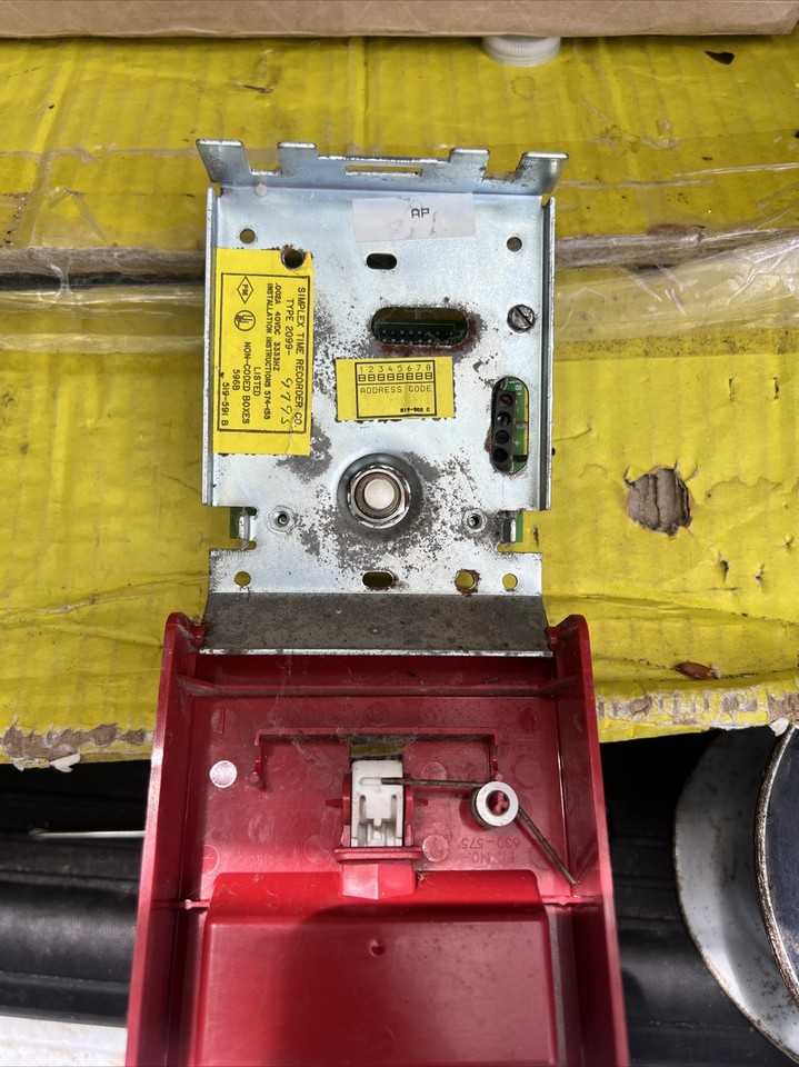 Simplex 2099-9795 Addressable MAPNET Manual Pull Station USED No Key | eBay