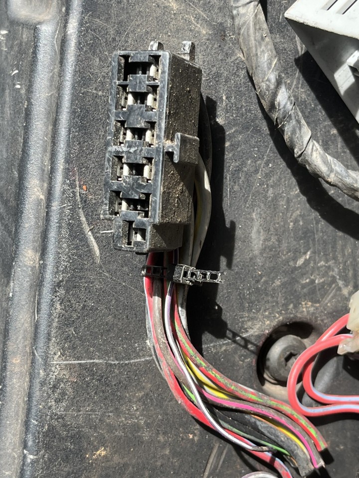 ASSORTED Ford Thunderbird Wiring Harness Plug Ends Pigtail Dash ECU ...